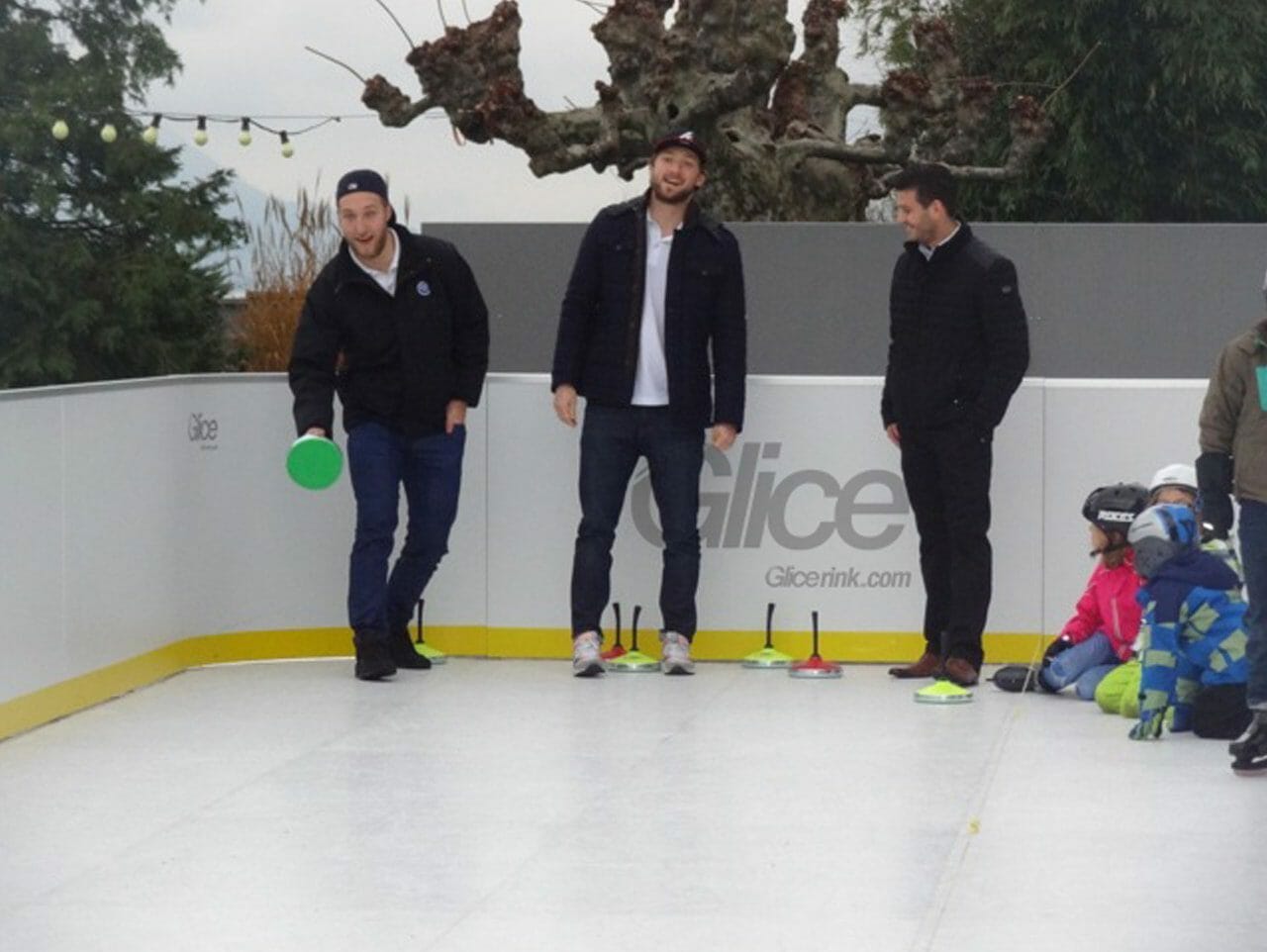 Synthetische Eisbahnen - Glice® Kunststoff Eisfelder aus der Schweiz