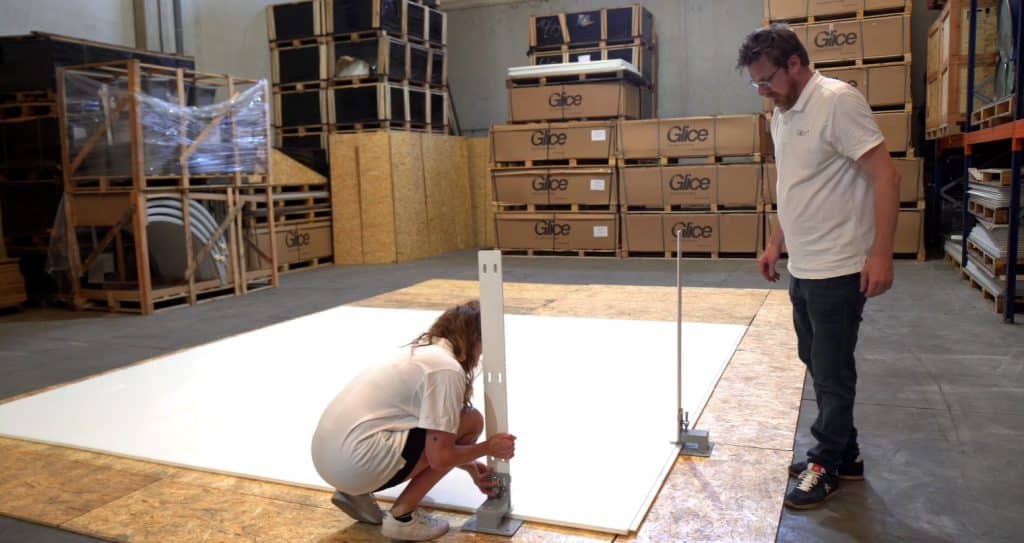 How To Install a Synthetic Skating Rink | Glice Eco Rinks