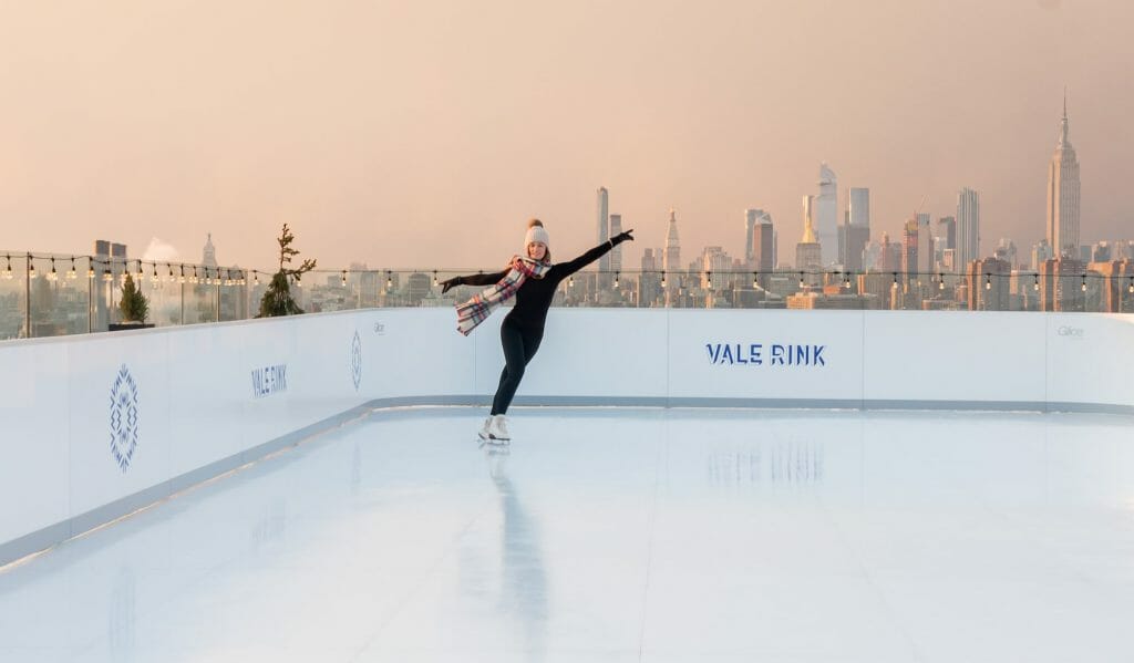 Glice Takes Ice Skating in New York to New Heights! | Glice Eco Rinks
